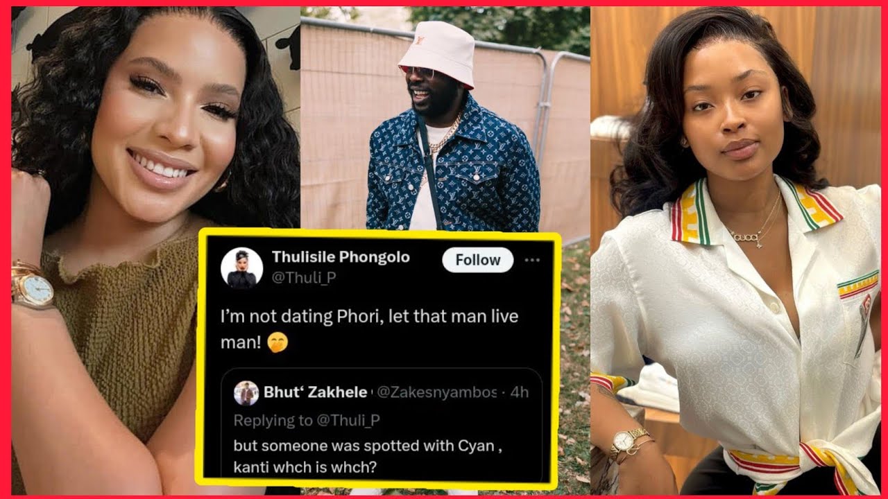 Thuli Phongolo denies dating Dj Maphorisa after he was seen with Cyan ...