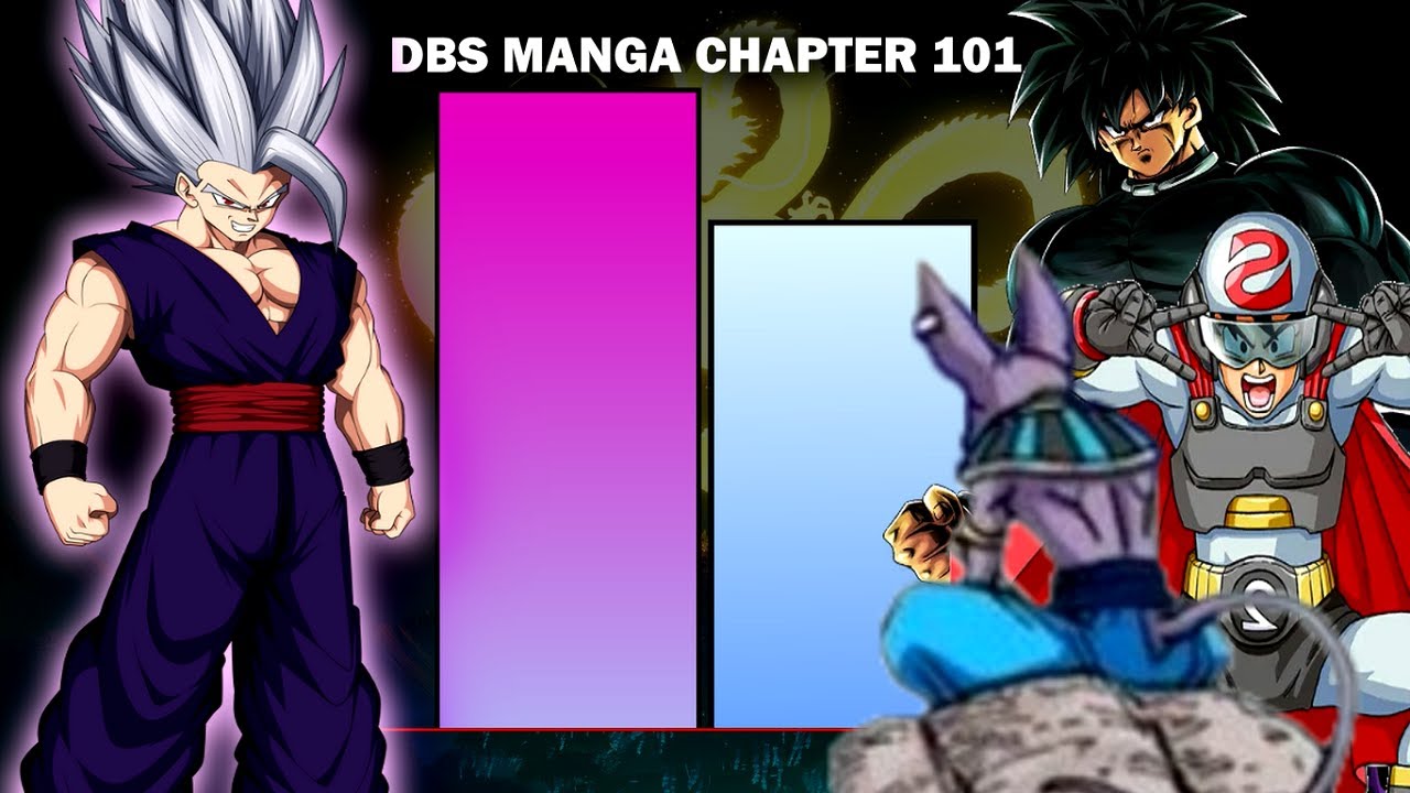 Dragon Ball Super MANGA Chapter 101 - Power Levels - YouTube