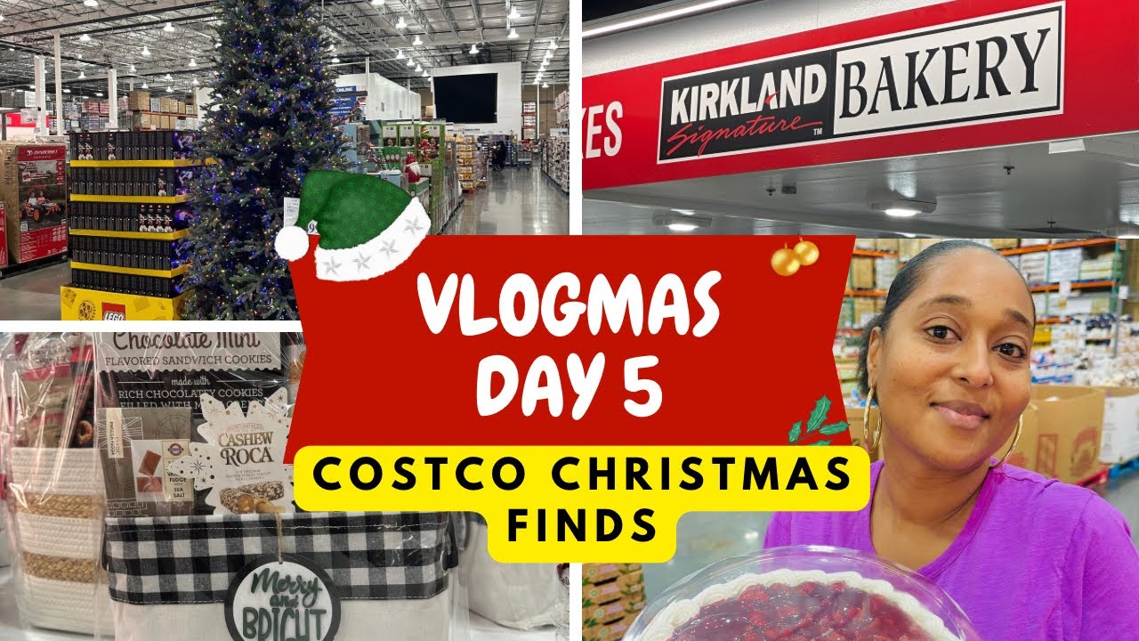 Vlogmas- Day 5 | Costco Holiday Finds…plus bulk Grocery Haul!! - YouTube