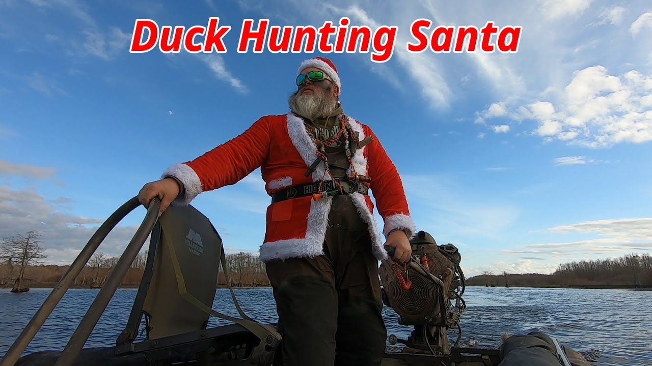 Duck Hunting Santa Delivers - YouTube