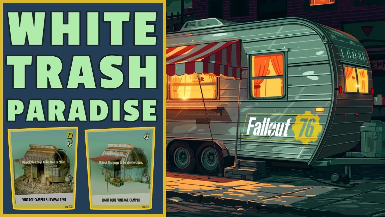 The Only Survival Tent You Need in Fallout 76 // Season 17 Rewards ...