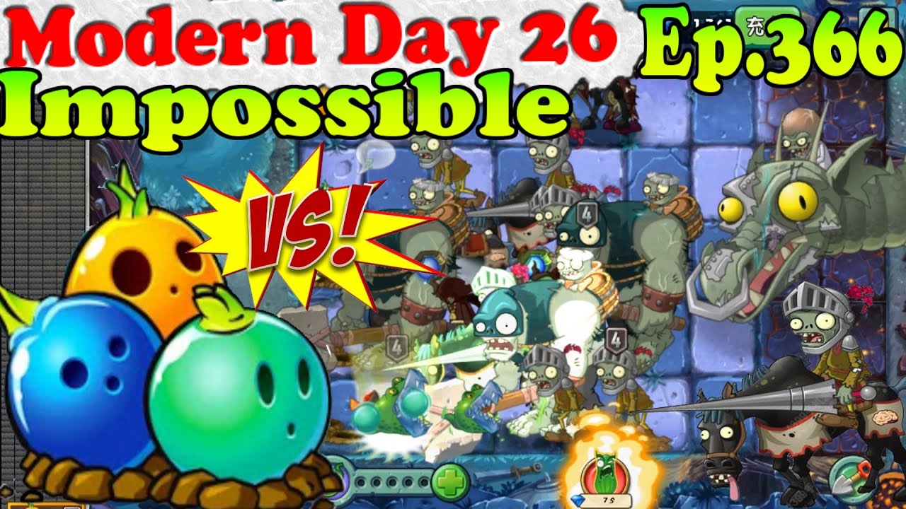 Plants vs. Zombies 2 (China) - Impossible Invincible Zomboss - Modern ...