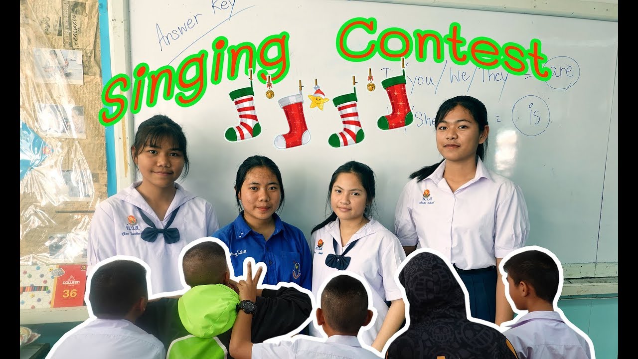 Singing Contest for Christmas Day - YouTube