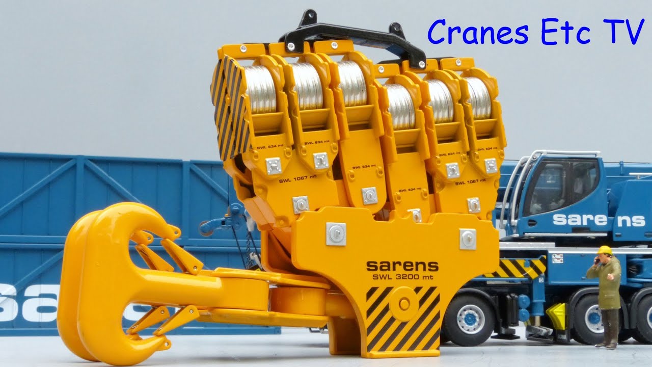 WSI Sarens SGC-120 Ring Crane by Cranes Etc TV - YouTube
