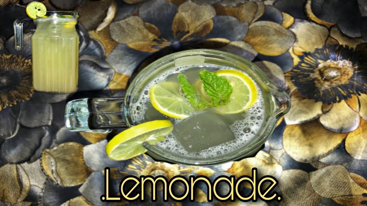 How to make Homemade Lemonade using real Lemon🍋... Best Homemade ...