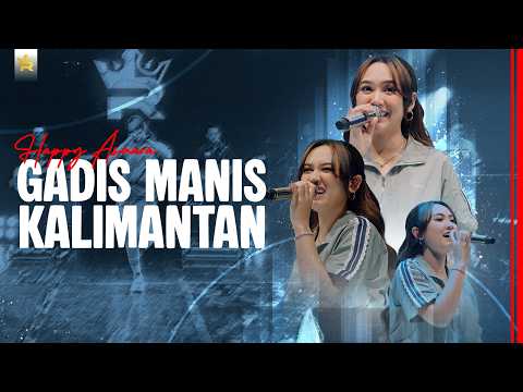 HAPPY ASMARA - GADIS MANIS KALIMANTAN ( Official Live Video Royal Music )