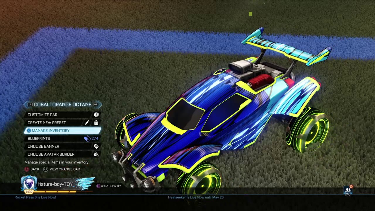 Rocket League every painted Octane. - YouTube