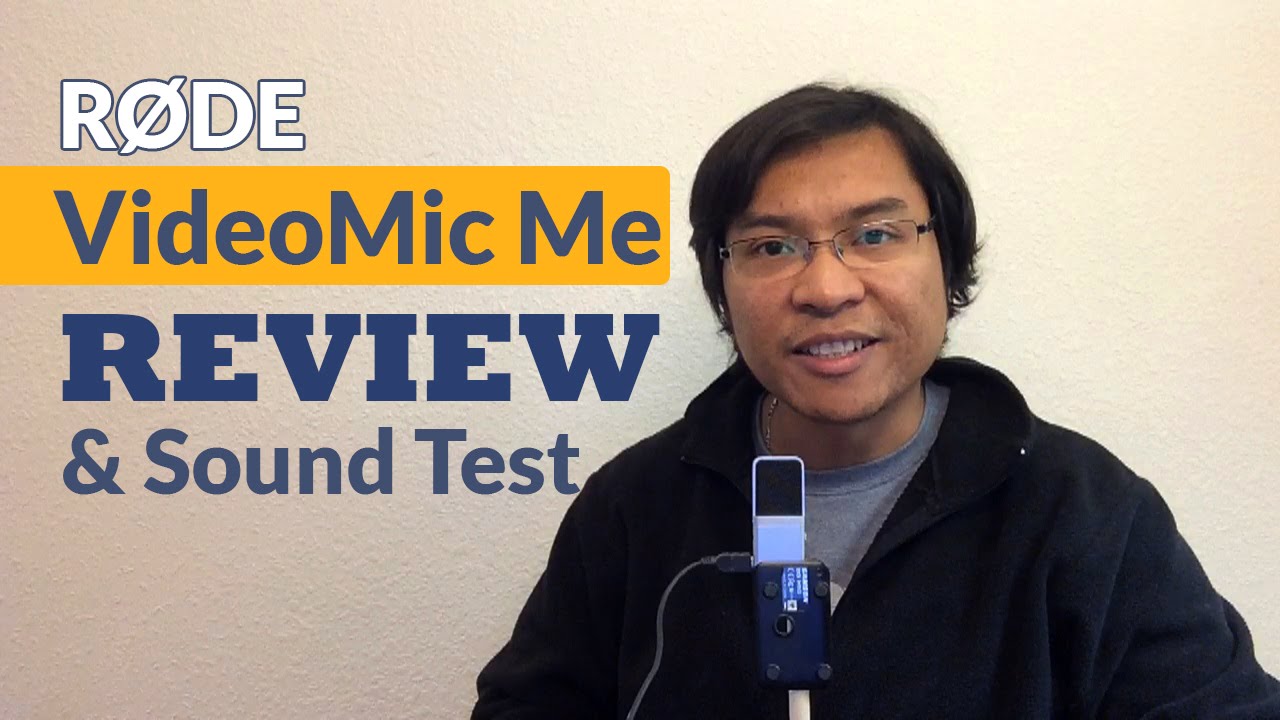 Review And Sound Test of the Rode VideoMic Me - YouTube