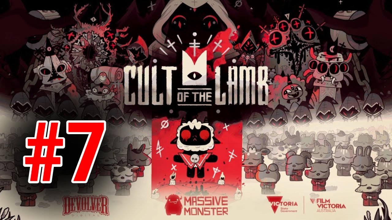 [Episode 7] Cult of The Lamb PS5 Gameplay [Fighting Gusian and Witness ...