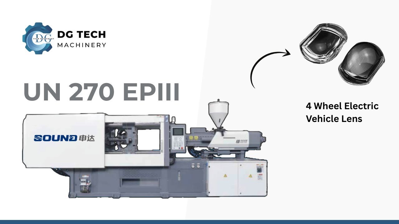 SOUND Brand UN Series Injection Molding Machine | Application Video ...