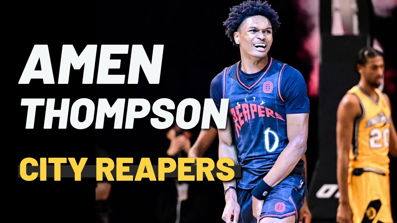 Amen Thompson City Reapers of Overtime Elite (OTE) 2022 - 2023 ...