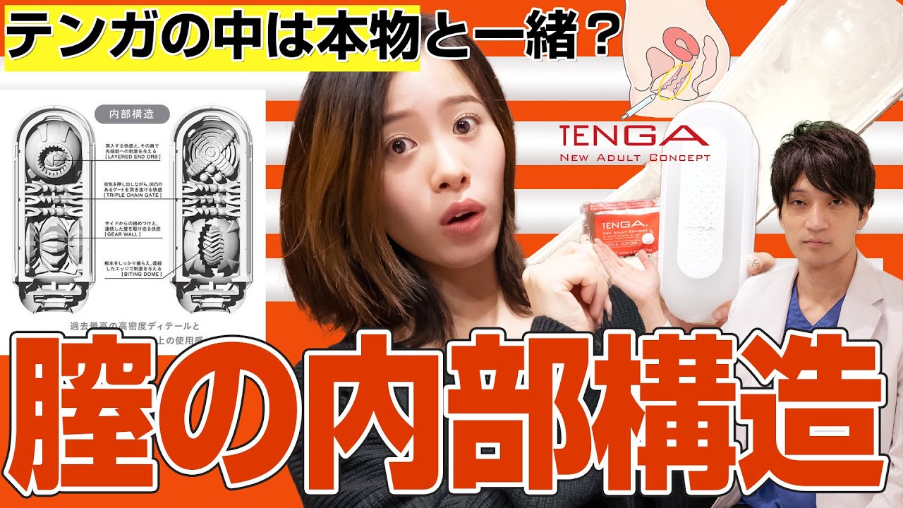 Tengaの内部構造を確認した結果 女性器と一緒?東大卒の名器の名医に聞いてみた。 Youtube