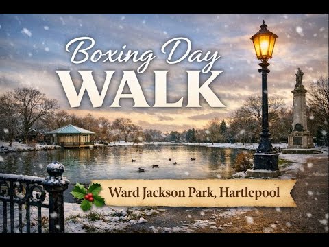 Boxing Day Walk | Ward Jackson Park, Hartlepool | Calm Winter Circular ...