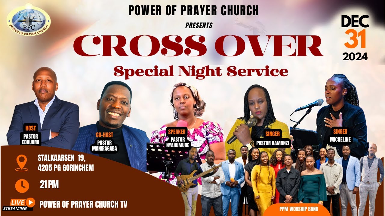 Power Of Prayer Church: Presents Special New Year's Cross Over Service ...