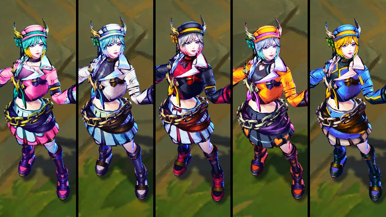 All Soul Fighter Lux Chromas (League of Legends) - YouTube
