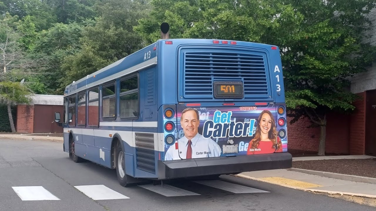 CTtransit 2010 New Flyer Industries D35LFR #13 (A13) Ride on route 501 ...