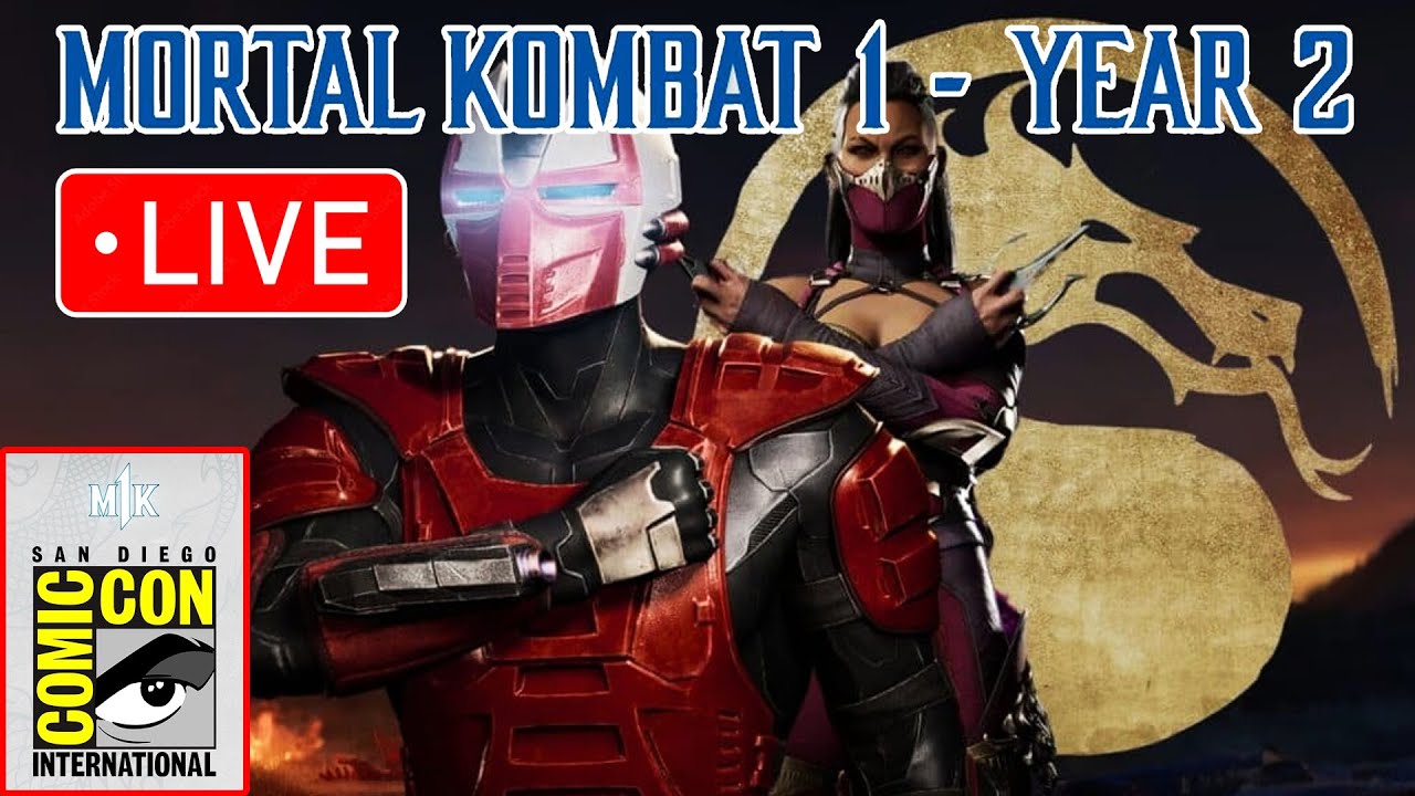 MK1 COMIC CON TRAILER KP2 HISTORIA E MAIS NOVOS ANUNCIOS 2024 - YouTube