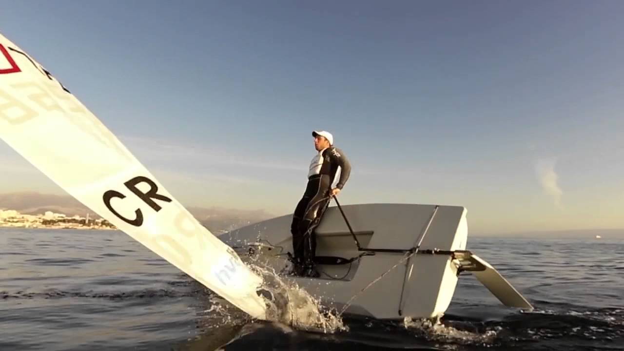 Easy sailing on summer day in december 2015. - YouTube