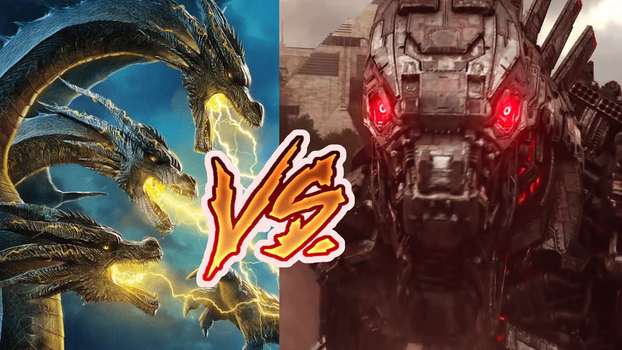 Mecha Godzilla vs King Ghidorah/ Ultimate Monster battle - YouTube