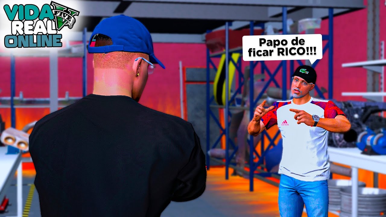 GTA V: VIDA REAL - O MURILLO ME FEZ UMA PROPOSTA... *vou ficar rico ...