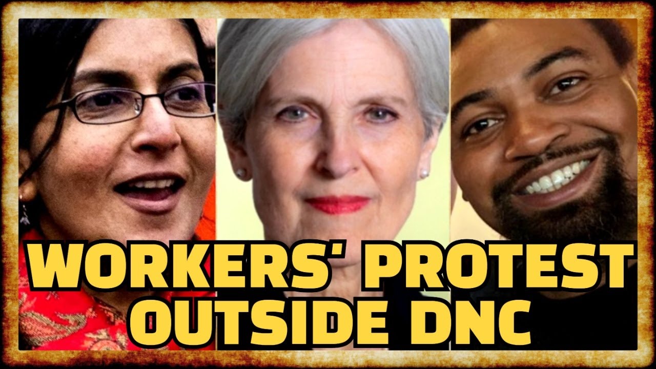 Kshama Sawant, Jill Stein, Nick Cruse Organize DNC PROTEST in Chicago ...