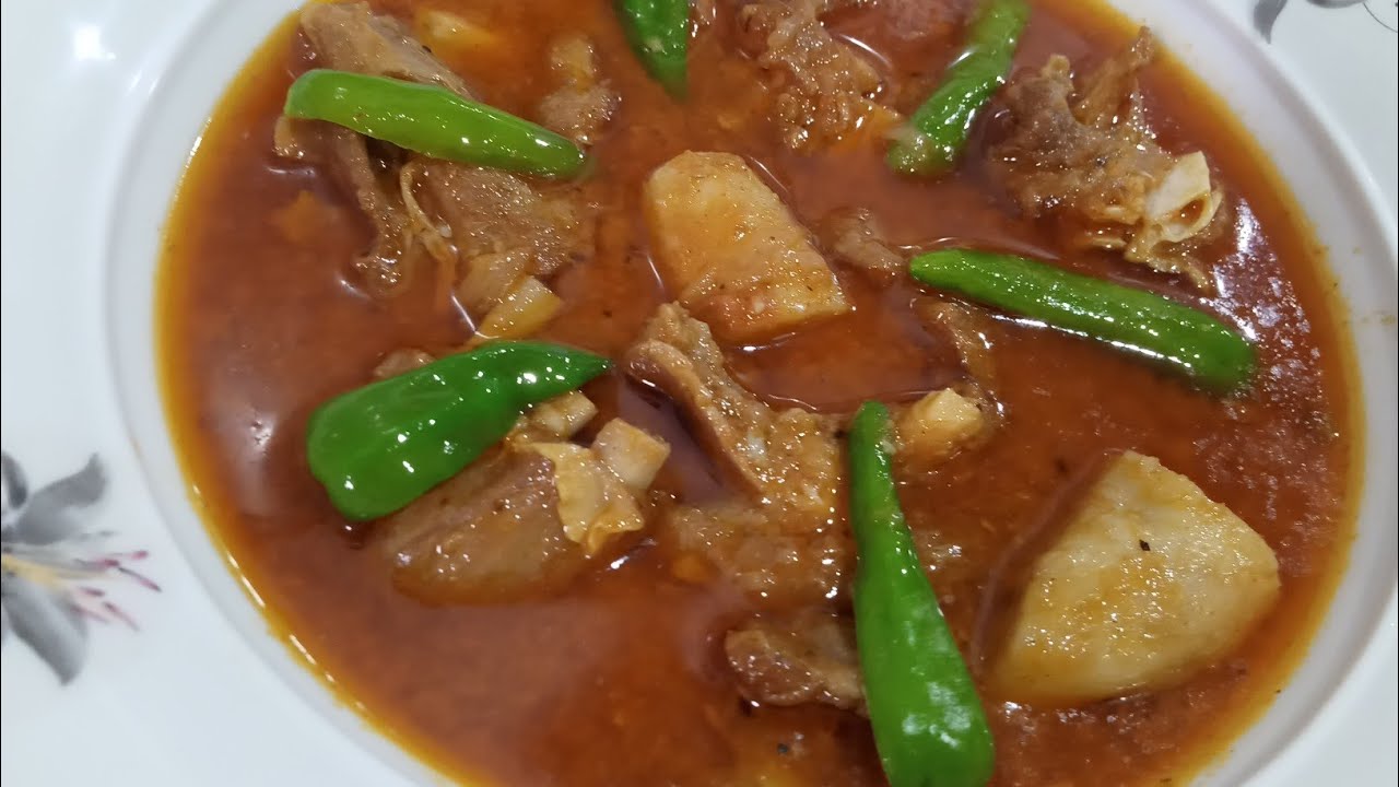 Arwi Gosht / MuttonArwi ka salan - YouTube