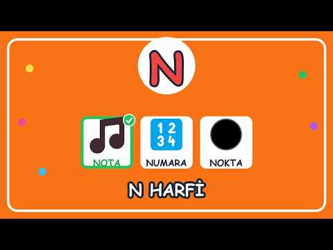 N Harfi 🔤 | Hangisi N ile Başlıyor? | Harf Öğreniyorum | Minik Bilgeler