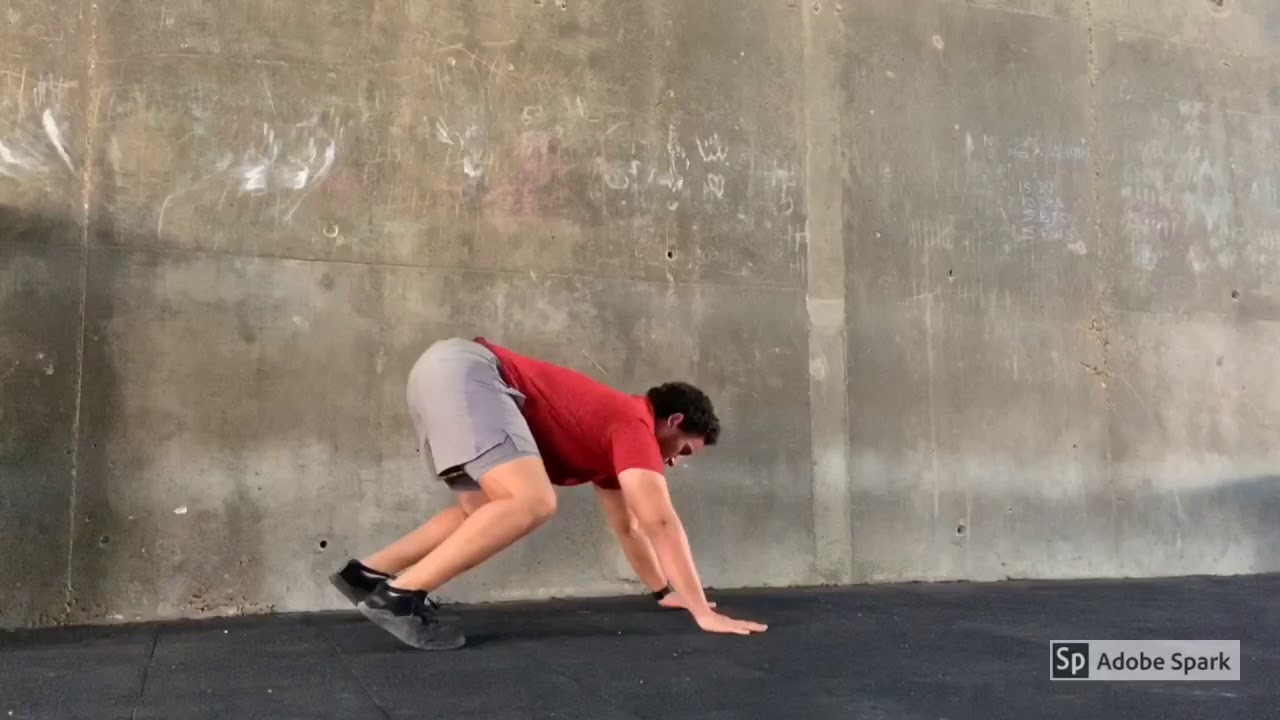Burpees board jump to Backward BearCrawl - YouTube