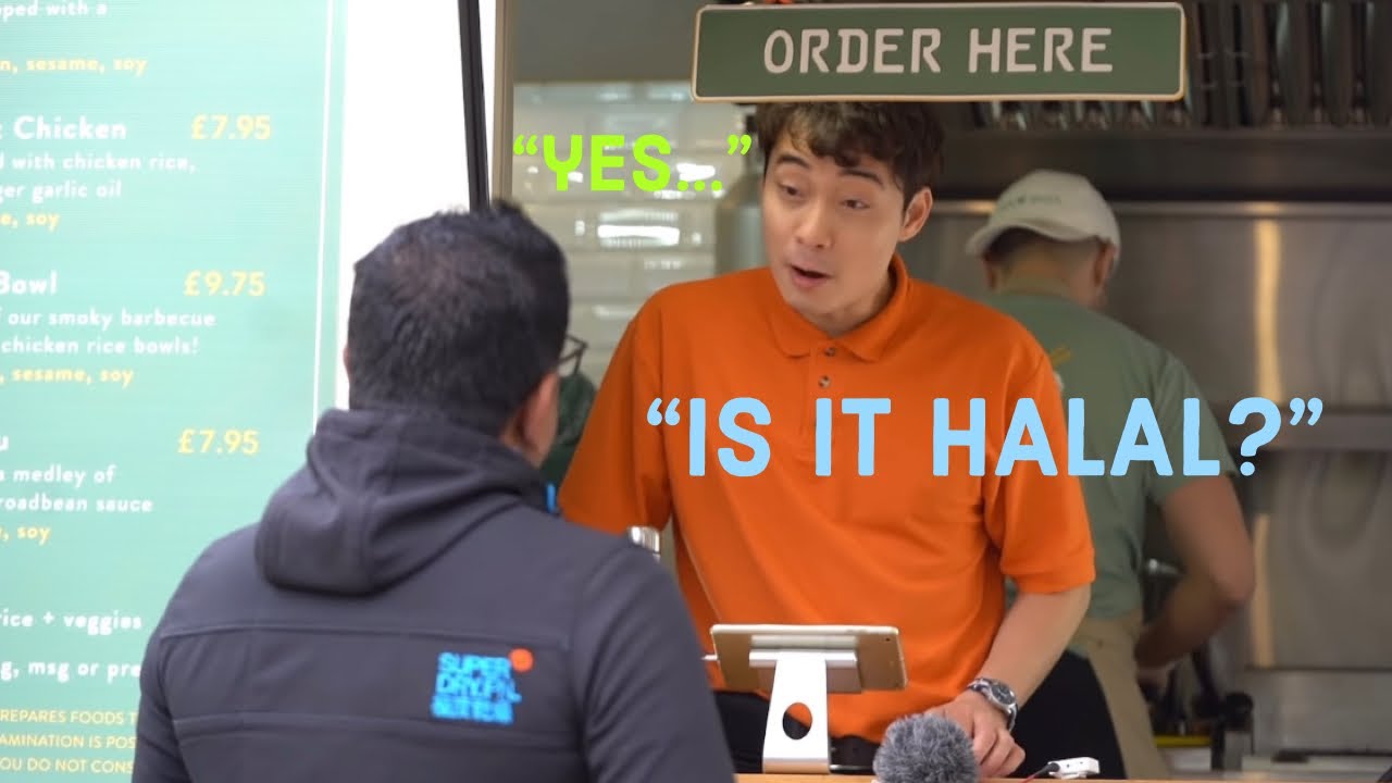 “Is it HALAL?”, “yes…” - YouTube