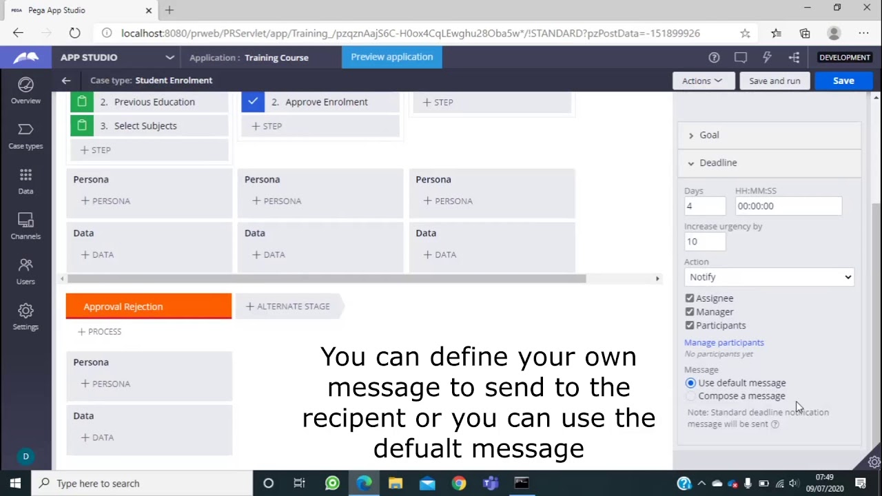 Pega 8.4 Assignment SLA Configuration - YouTube