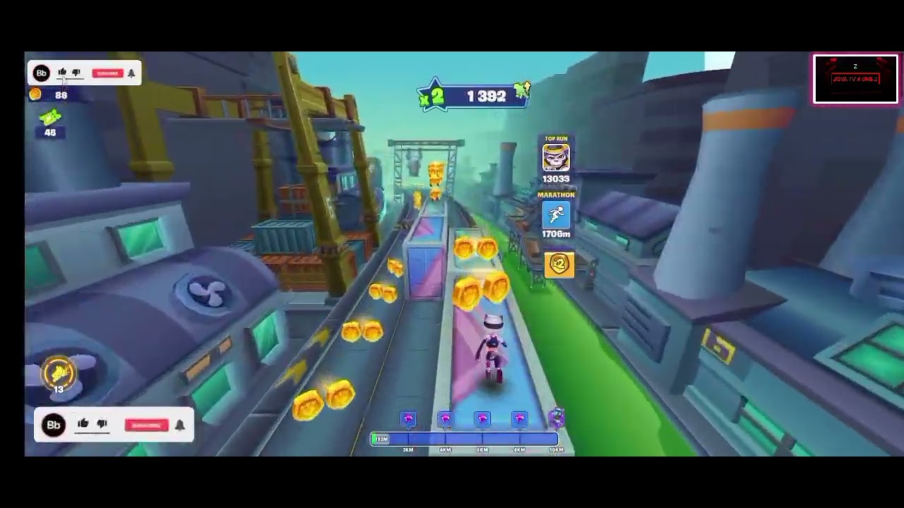 Runner Heroes Running Detector Gaming mobile #21 - YouTube