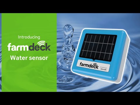 Farmdeck Water Monitoring Sensor - YouTube