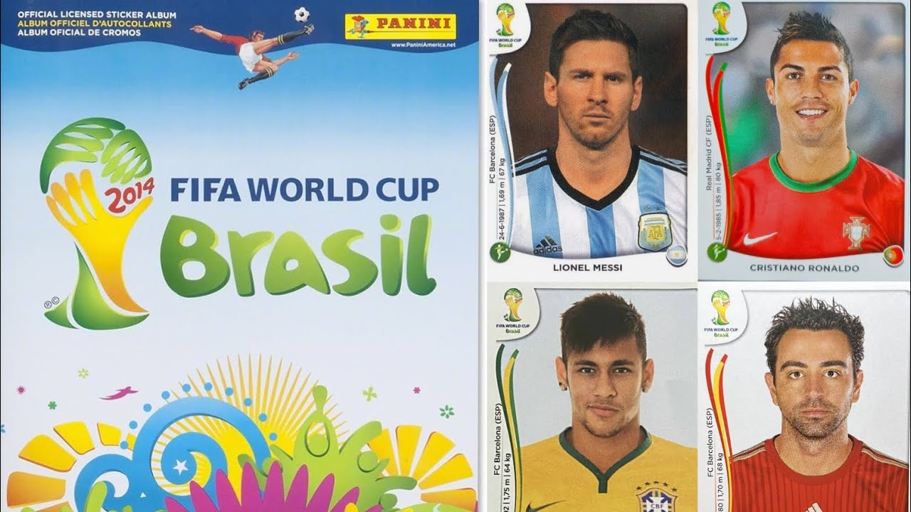 100% COMPLETED World Cup 2014 sticker album 🇧🇷 - YouTube