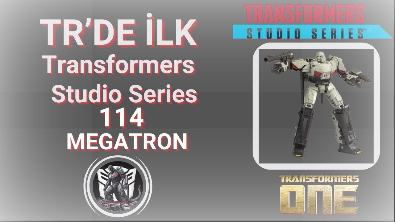 |TR'DE İLK| Transformers STUDIO SERIES 114 MEGATRON İnceleme |4K| - YouTube