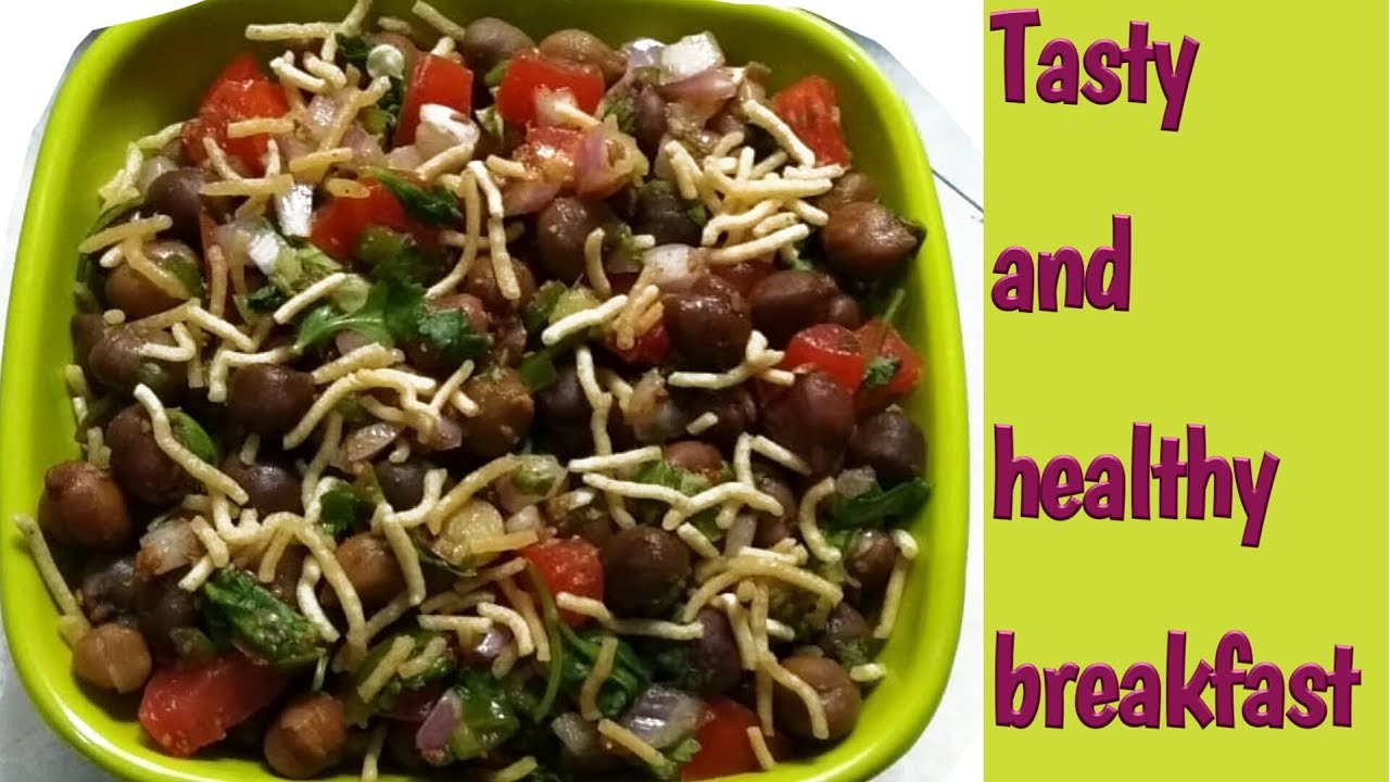 Healthy breakfast with chana || quick and easy recipe - YouTube
