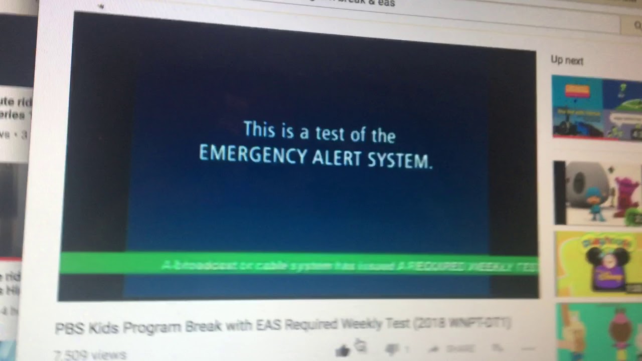 Required Weekly Test EAS #27 - YouTube
