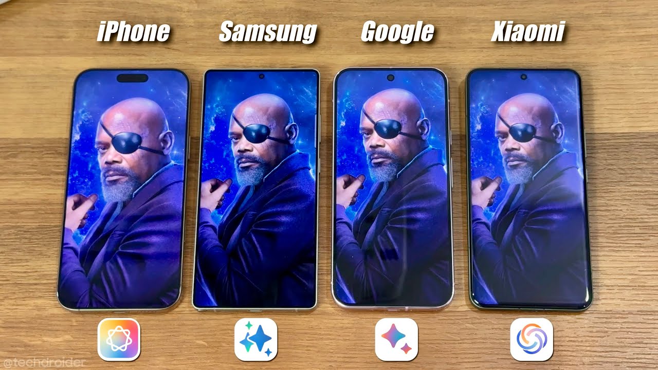 Apple Intelligence vs Galaxy AI / Google Pixel AI / Xiaomi HyperAI - COMPARISON! - YouTube