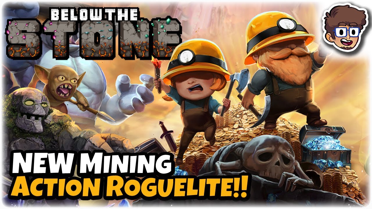 NEW Dwarven Mining Action Roguelite!! | Let's Try Below the Stone - YouTube