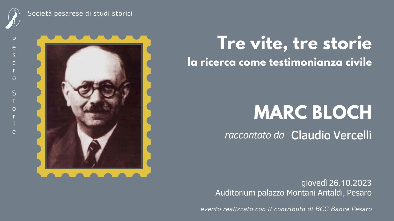 Tre vite, tre storie - MARC BLOCH - YouTube