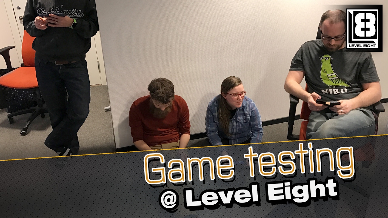 Game testing at Level Eight - YouTube