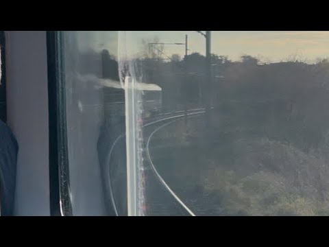 See the front of the train on the sharp curve to Hythe | Trip to ...