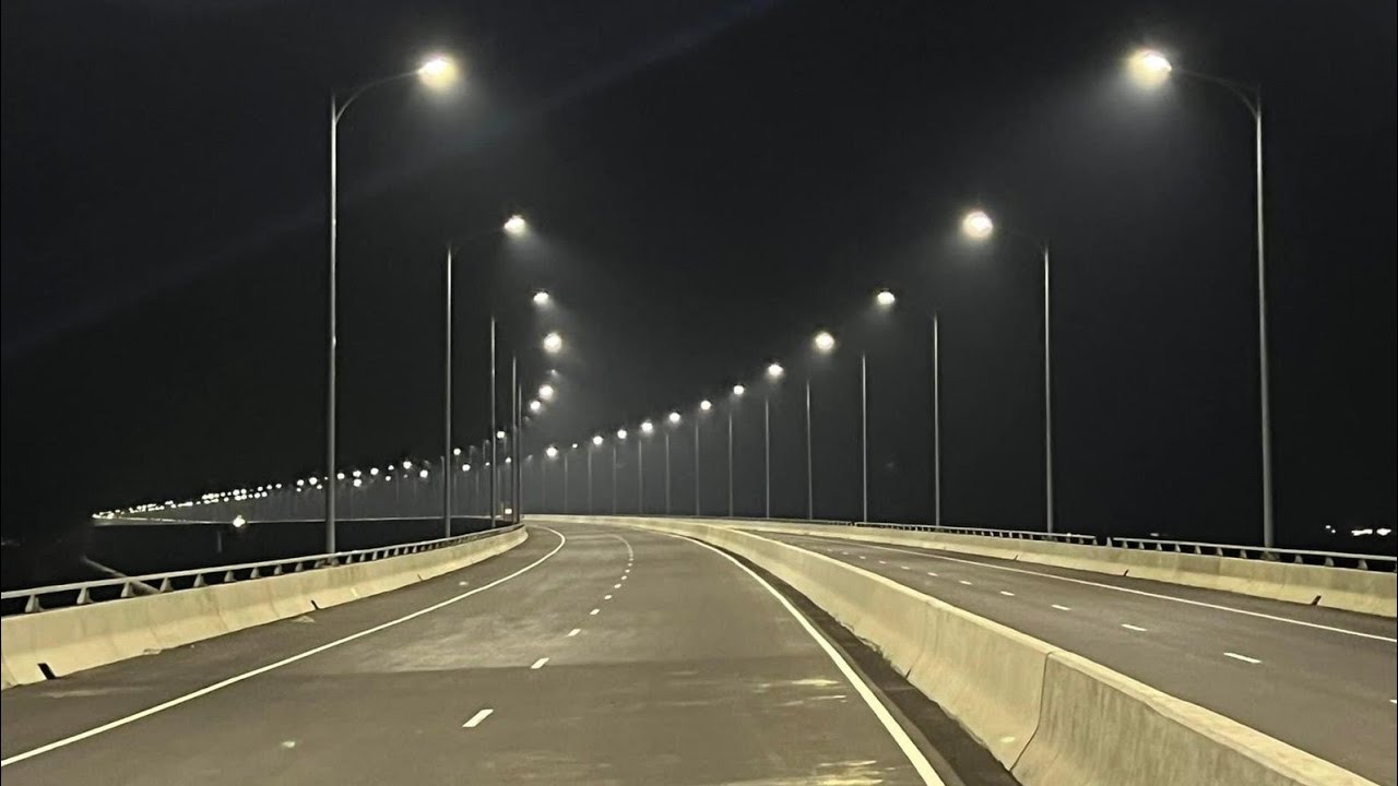 Night View Padma Bridge।।পাখির চোখে পদ্মা ব্রিজ।। - YouTube