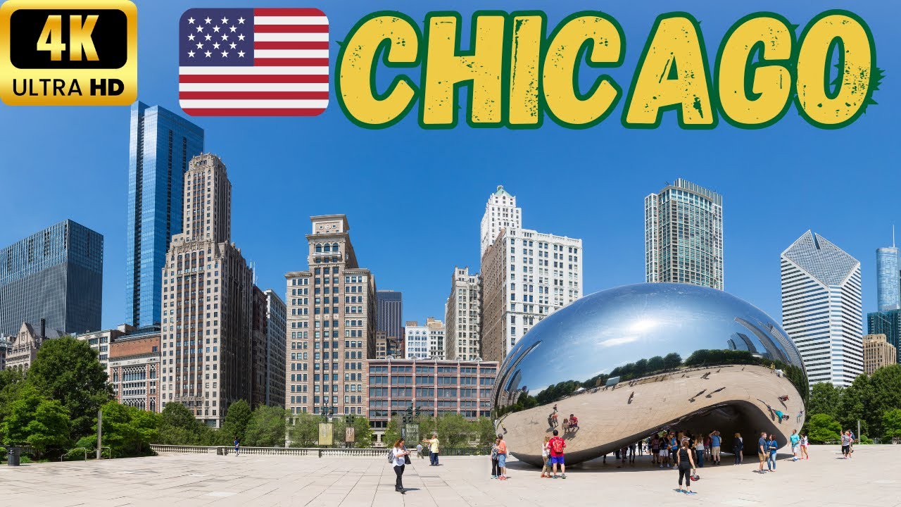 【4K】Chicago: Chicago Loop, Chicago Riverwalk, Magnificent Mile ...