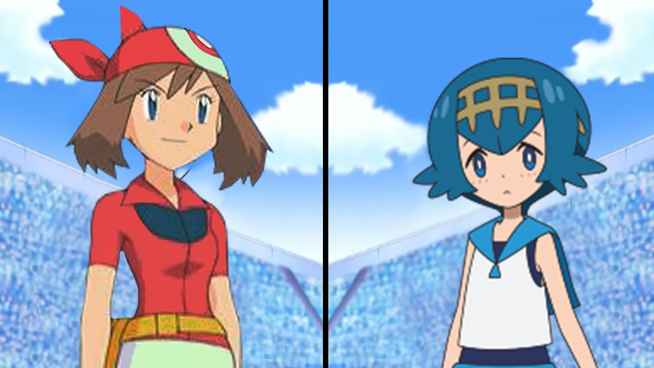 Pokemon Sword and Shield: Galar Ash Vs May and Max (May and Max Returns ...