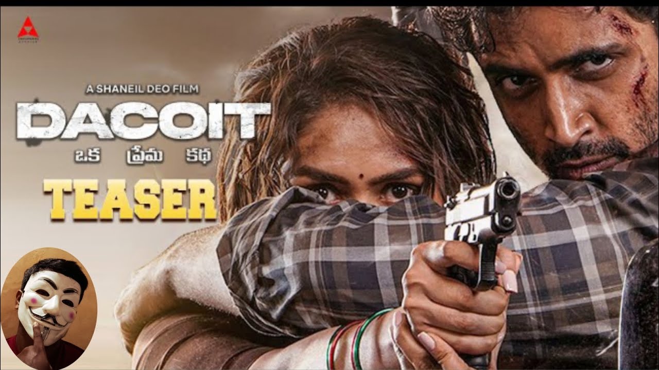 #dacoit Teaser Review 💥 #adivisesh #mrunalthakur #shrutihaasan # ...
