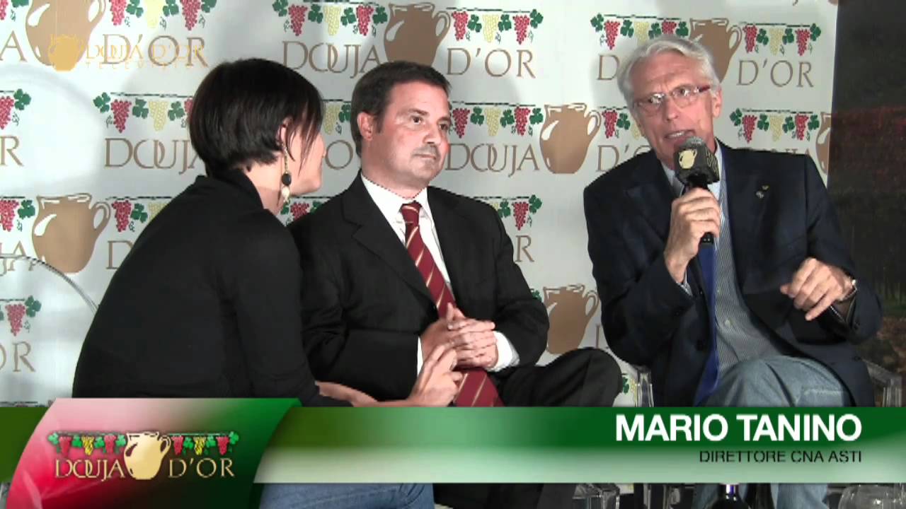 Mario Tanino e Giuseppe Pulvino (CNA) (intervista alla 44ª Douja D'Or ...