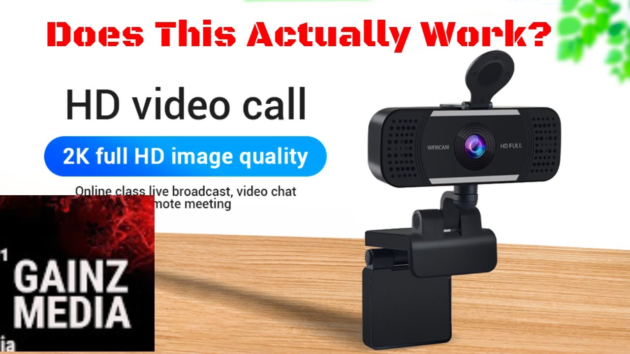 AMAZON 2k Generic Budget Webcam Can It Make Videos Great Again? - YouTube
