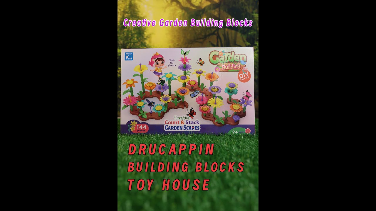Creative Garden Building Blocks - YouTube