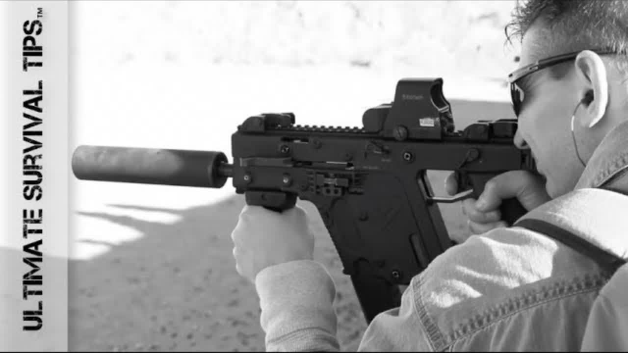 Kriss Vector Sub Machine Gun - And Other Weapons on the Range in Las ...