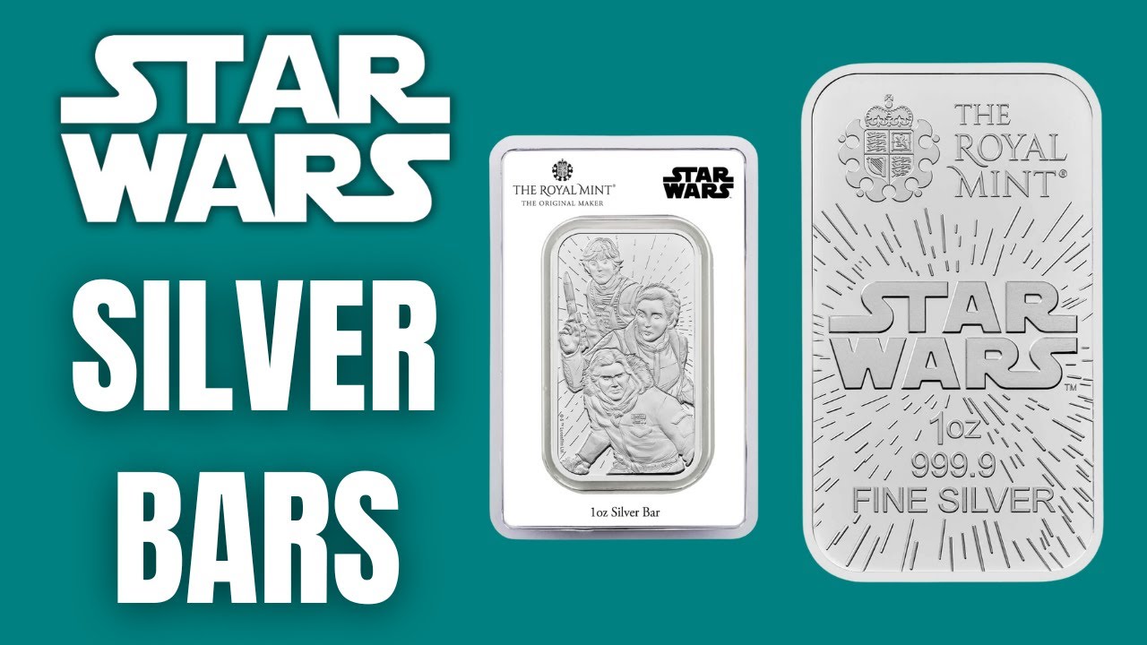 How GOOD is the Star Wars Silver Light Side Bar from the Royal Mint ...